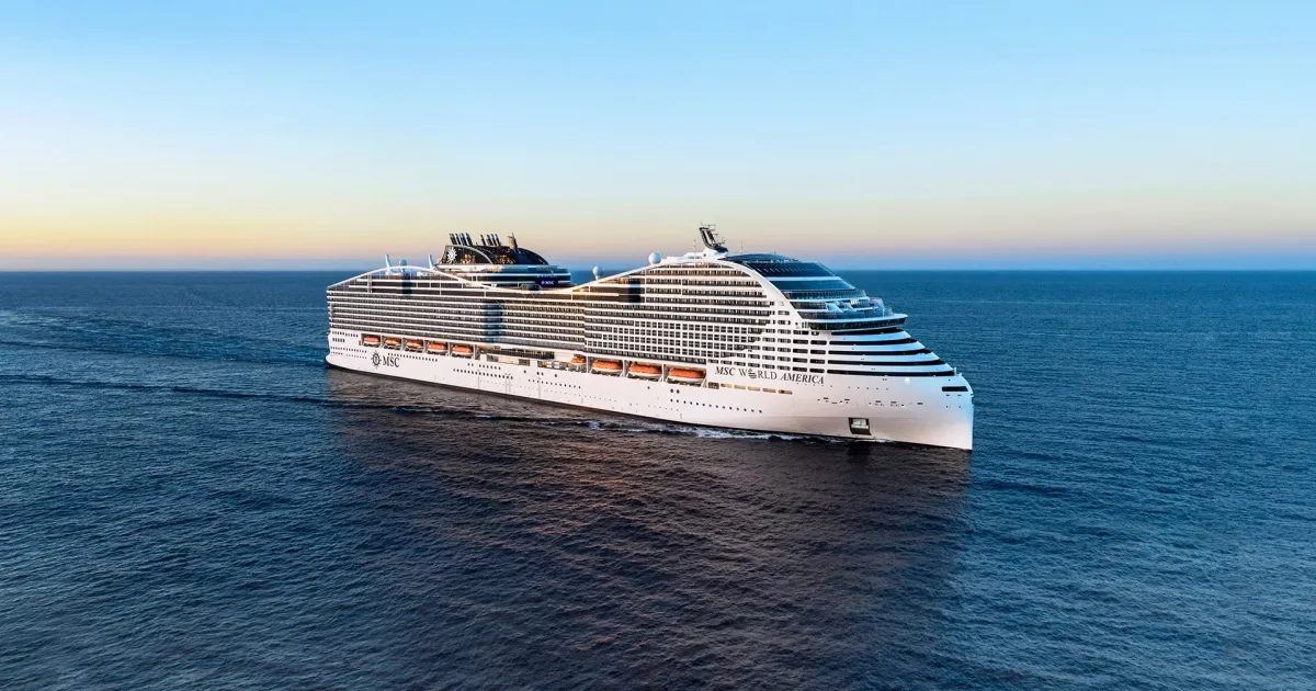 MSC World America completes sea trials - Riviera Tour